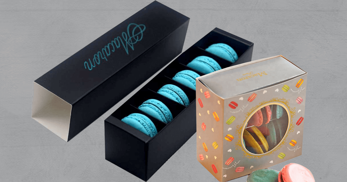 Custom Macaron Boxes | JoJoPackaging