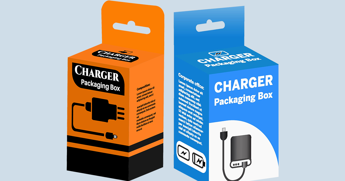 Custom Portable Charger Packaging Boxes | JoJoPackaging
